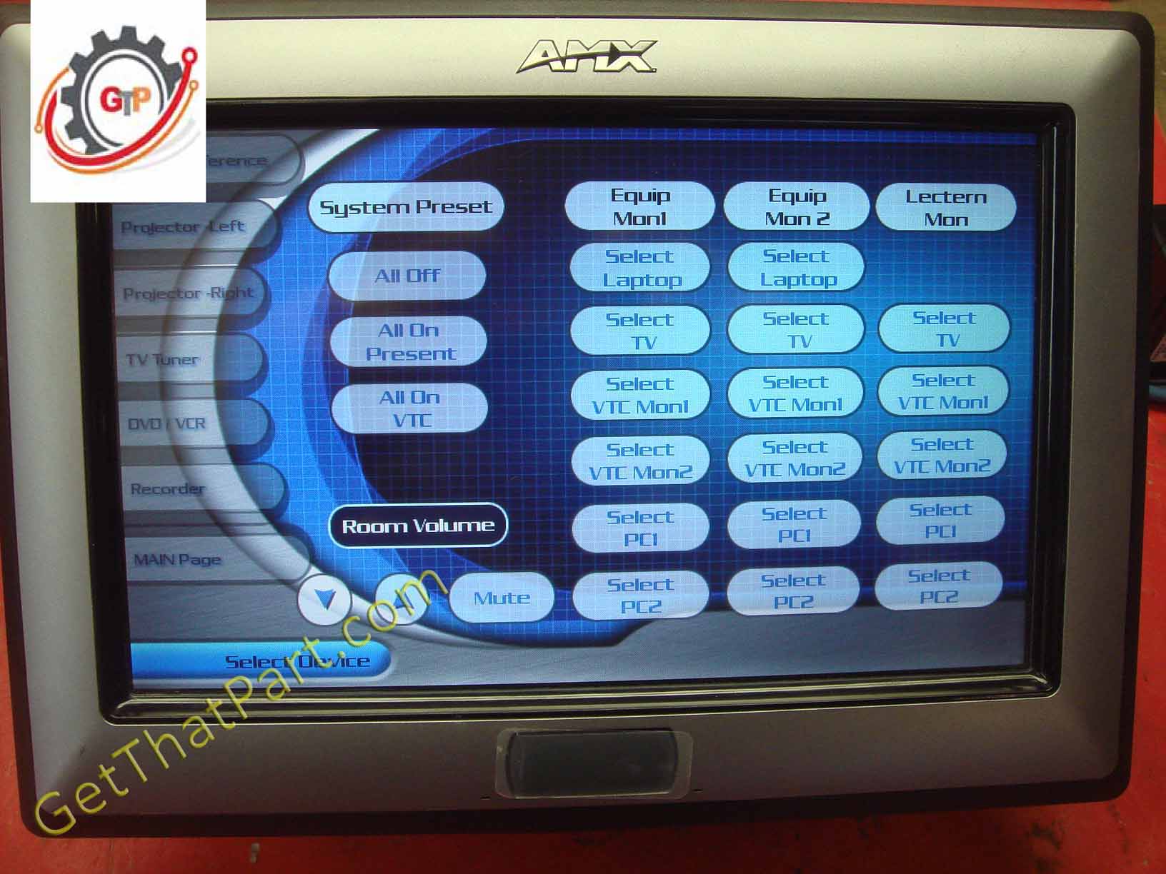 AMX NXT-CV10 Modero AV 10" Tabletop Programable Touch Panel Controller