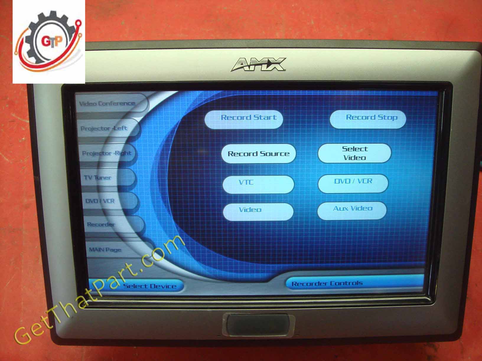 AMX NXT-CV10 Modero AV 10" Tabletop Programable Touch Panel Controller