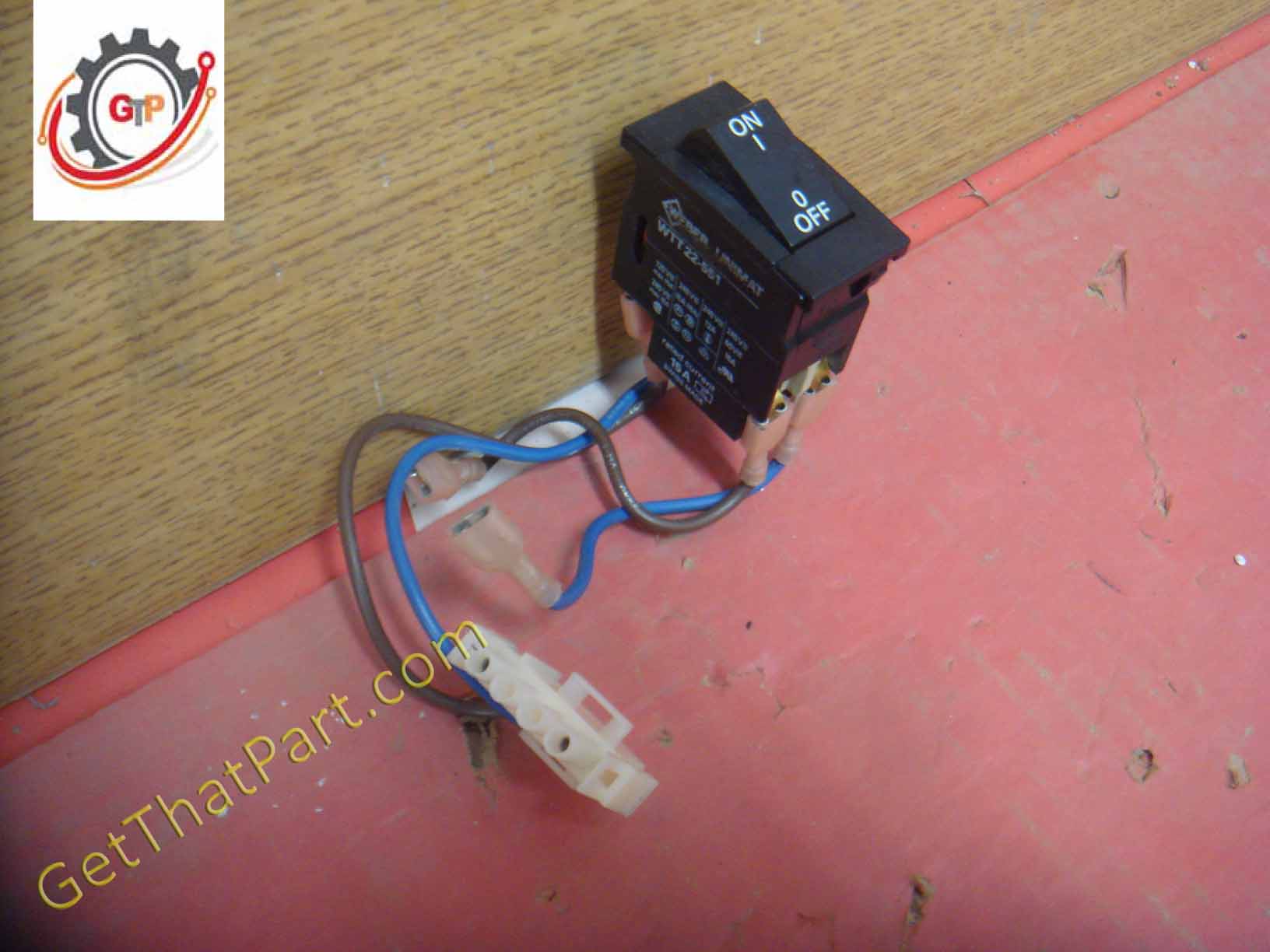 Cummins 156-91 CrossCut Shredder Oem Main Power Switch Assembly Tested