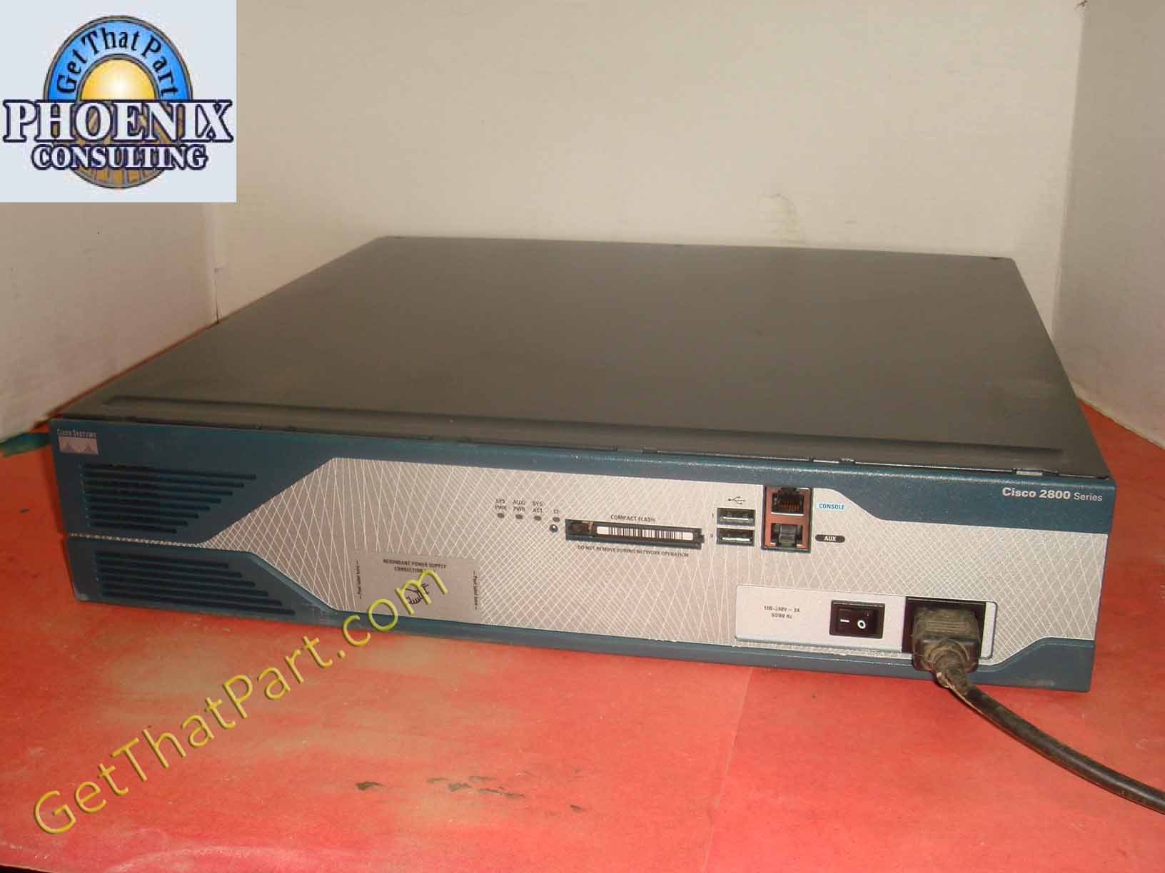 Cisco 2821 V04 Complete 256M Gigabit Integrated Services Router