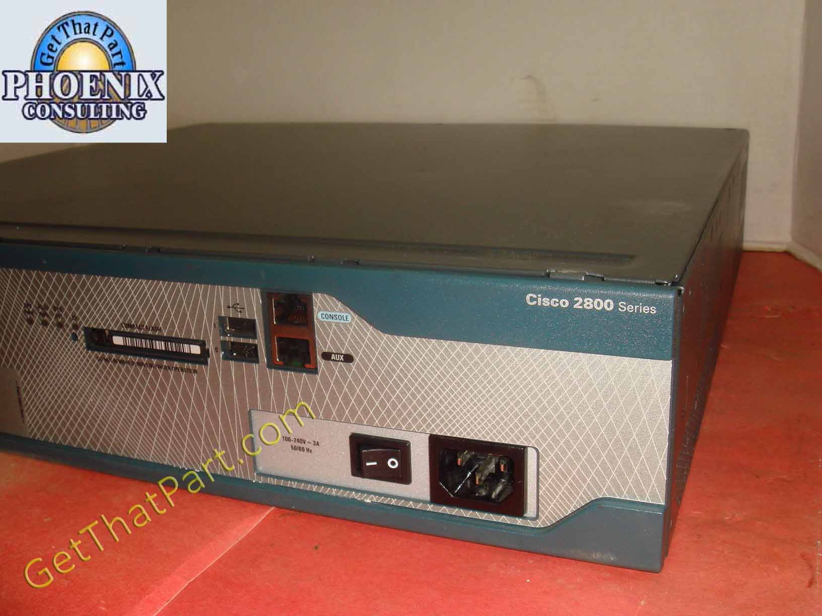 Cisco 2821 V04 Complete 256M Gigabit Integrated Services Router