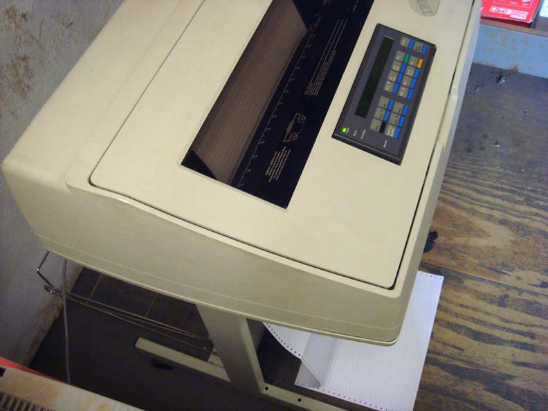 IBM 6400-i5P 500 lpm LINE MATRIX NETWORK IPDS PRINTER