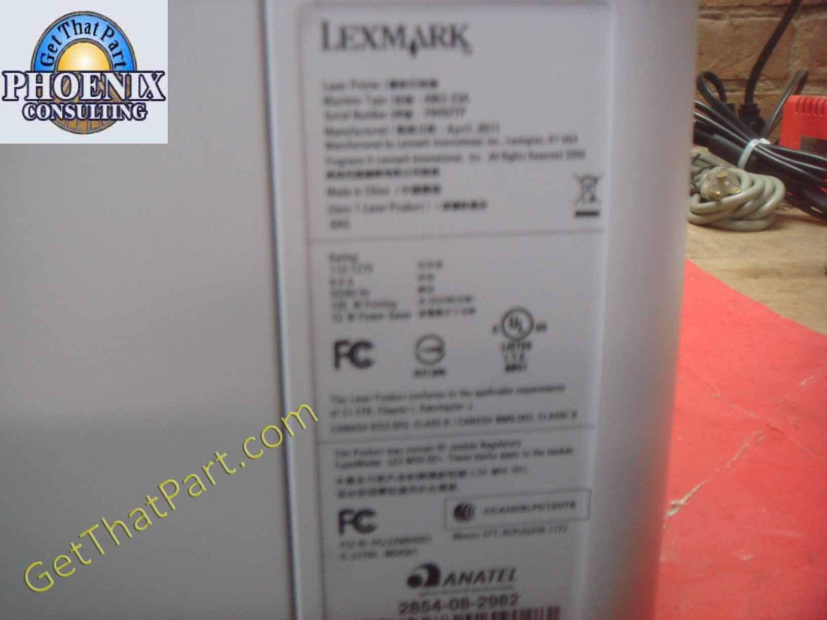 Lexmark T652dn Business USB Network Duplex Laser Printer 20G0200