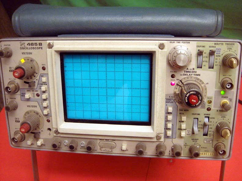 Tektronix 465B Dual Channel 100Mhz Oscilloscope Scope