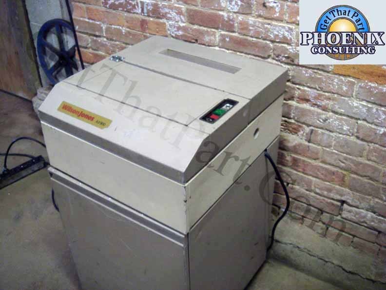 Wilson Jones 591403 AX900 Industrial Commercial Paper Shredder