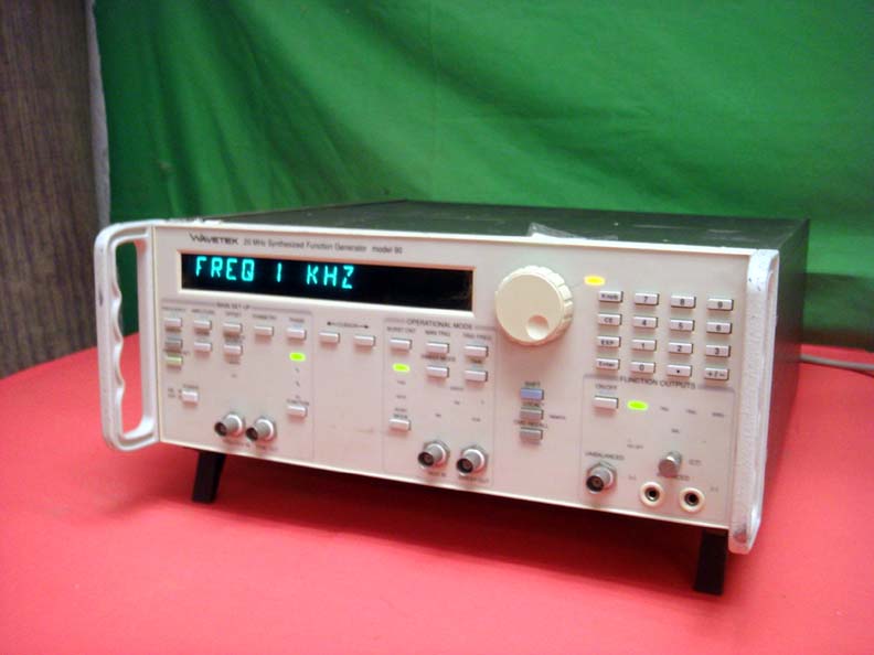 Wavetek 90 1-20Mhz 4 Digit 10PPM Function Generator