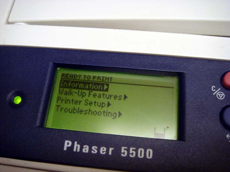 Xerox Phaser 5500 5500DN Tabloid duplex 50ppm Net Printer