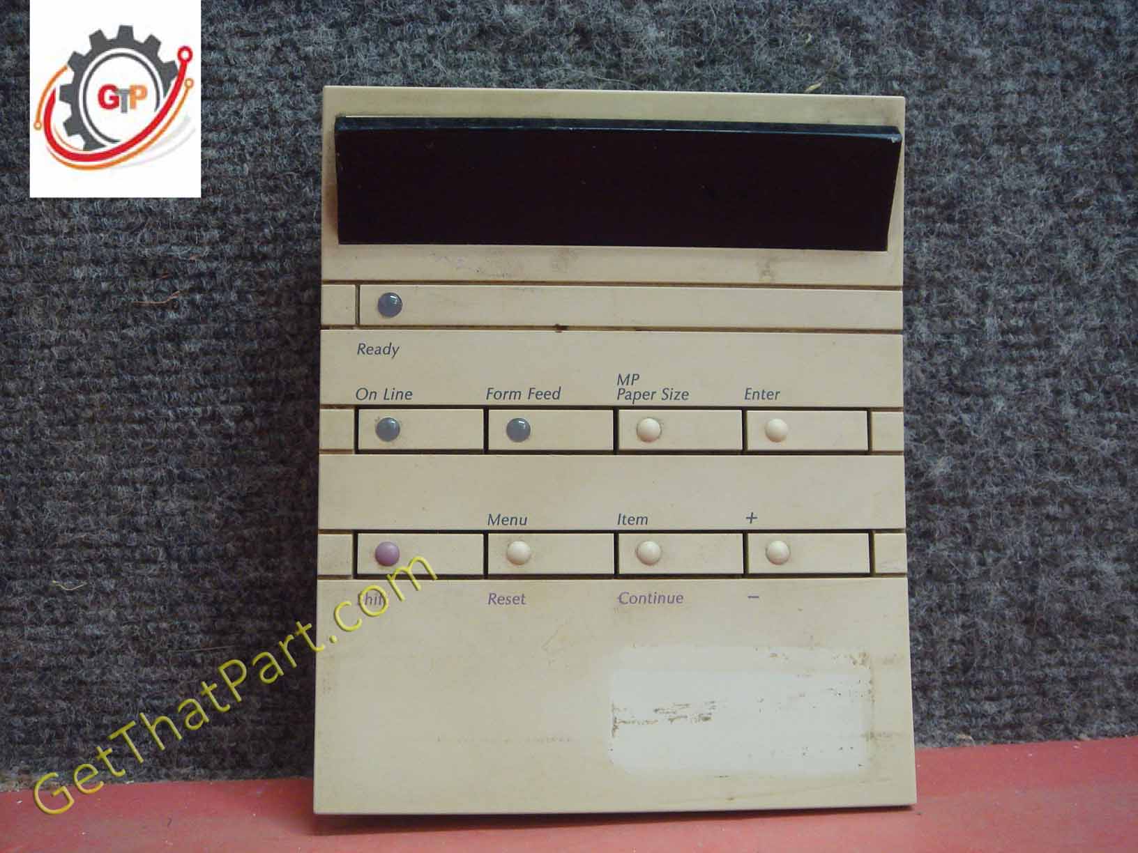 HP LaserJet 4 Plus Printer Complete Genuine Oem Control LCD Panel Assy