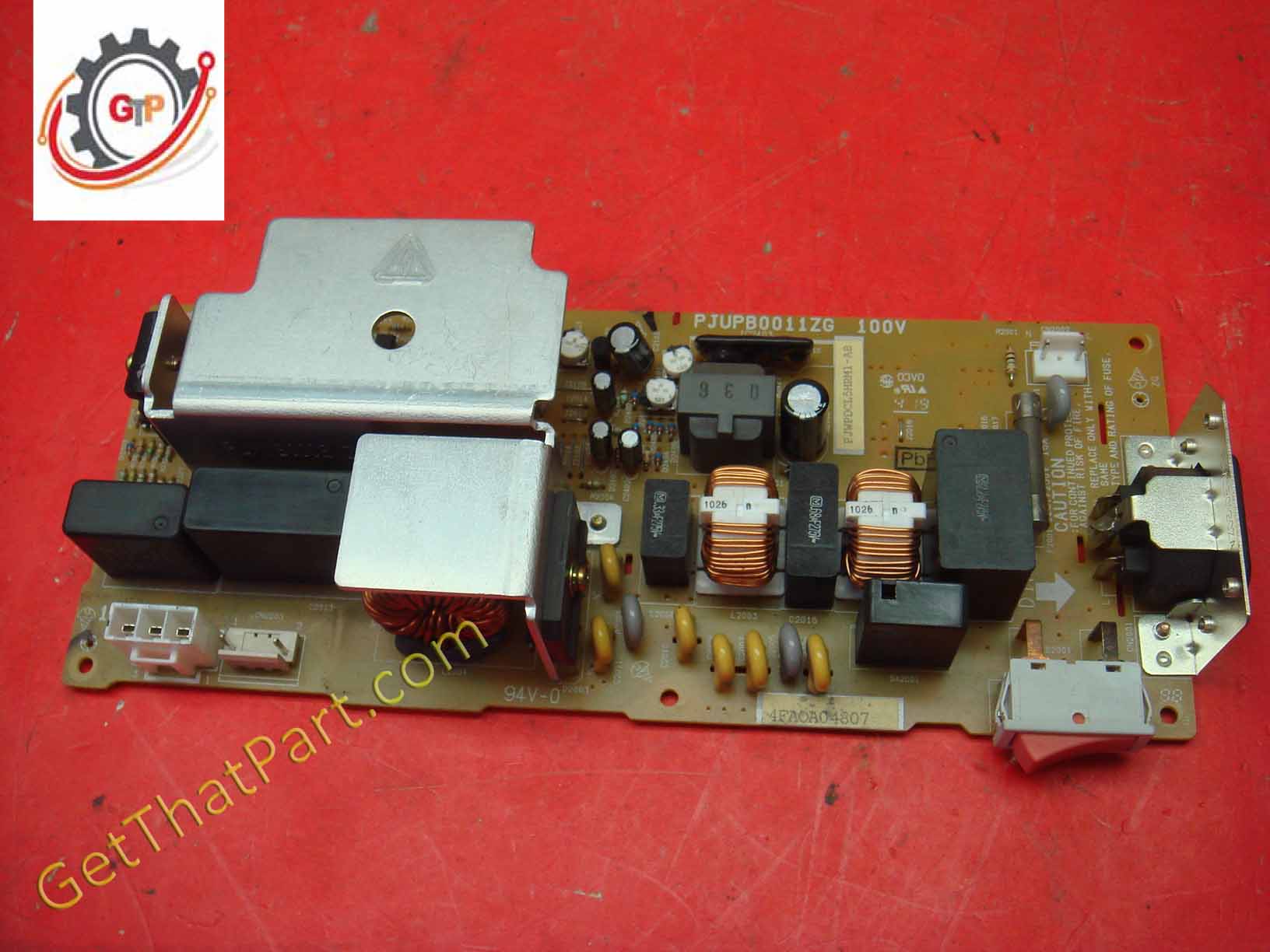 Ricoh CL2000N Complete Oem 120V LH Power Supply Board Assembly