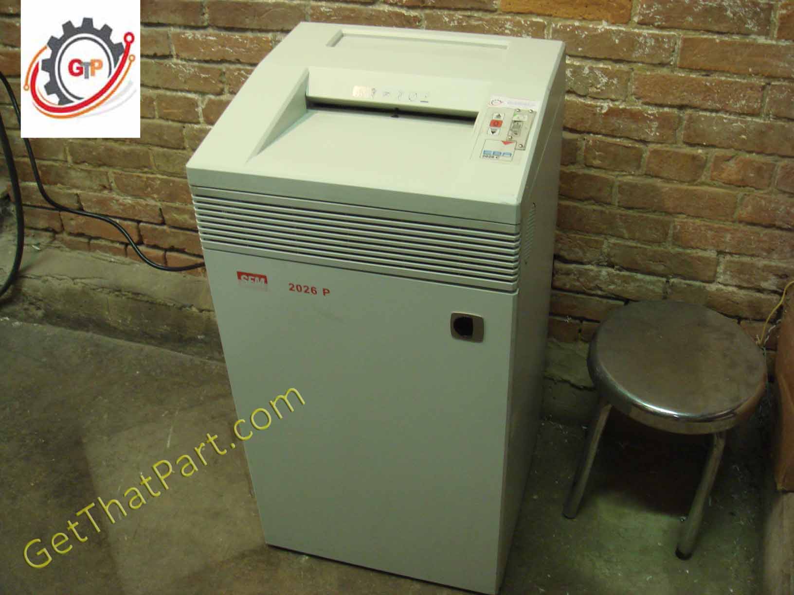 SEM 244 MicroCut Secure Steel Gear Industrial German Paper Shredder