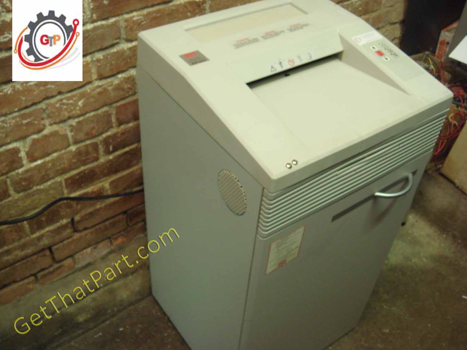 SEM 244/3 MicroCut Secure Steel Gear Industrial German Paper Shredder