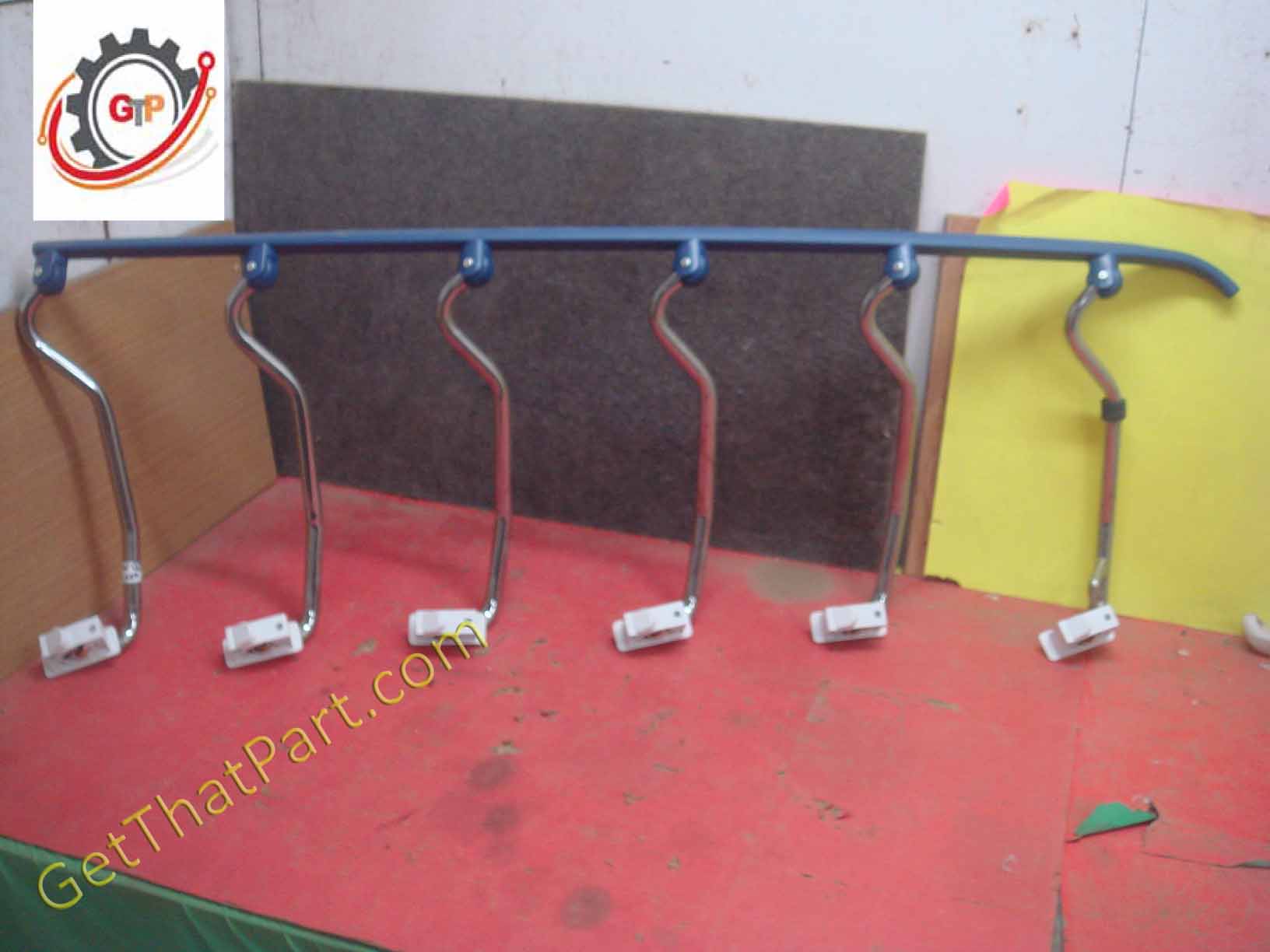 Stryker 1115 Big Wheel Stretcher Complete Left Siderail Assy Tested