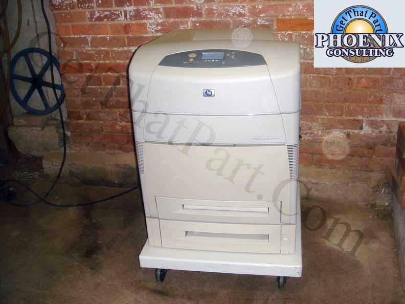 HP Q3716A 5550DTN 5550 Color Tabloid Duplex Network Cart Base Printer