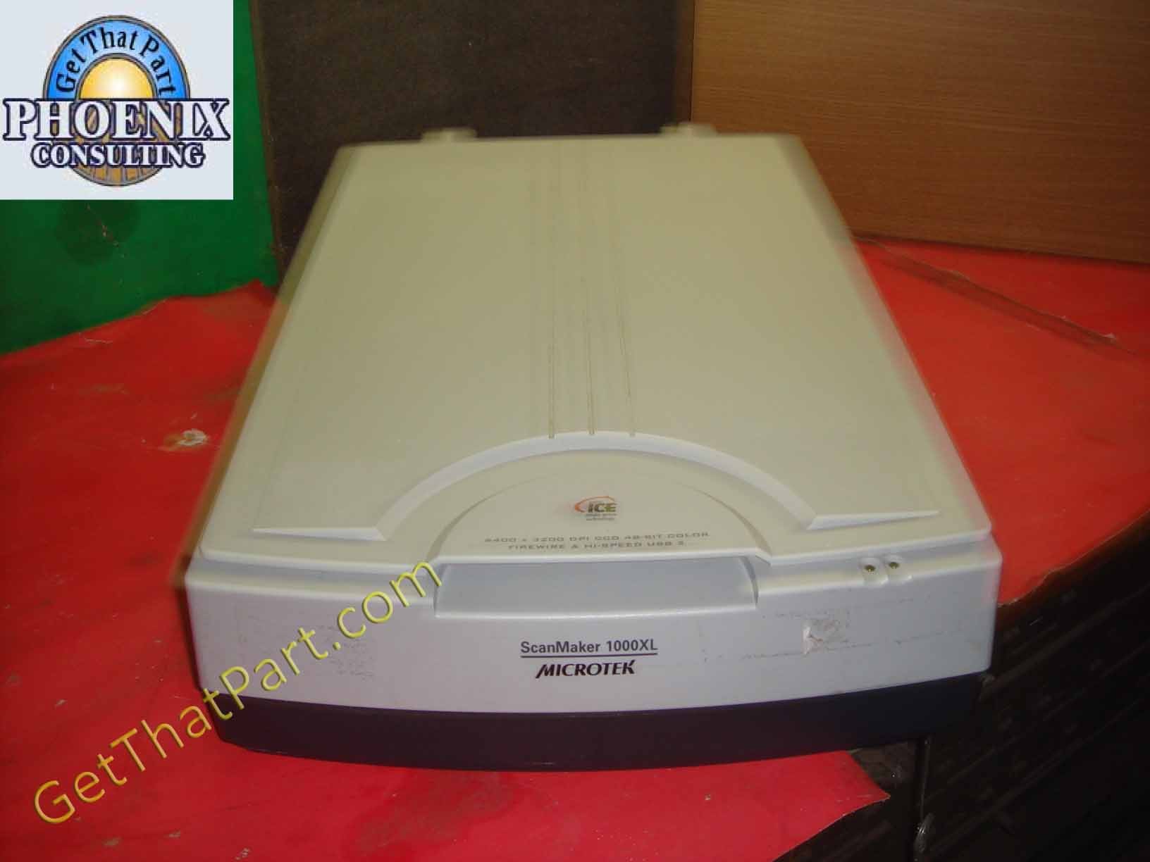 Microtek ScanMaker 1000XL MRS-6400A3 Tabloid A3 USB Document Scanner