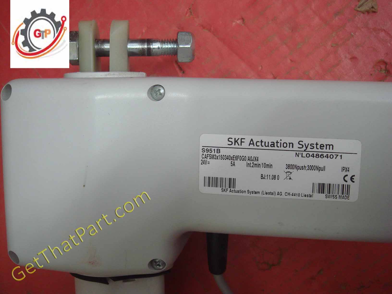 TransMotion TMM3-B 24V Video Fluoro Chair Linear Actuator Motor Tested