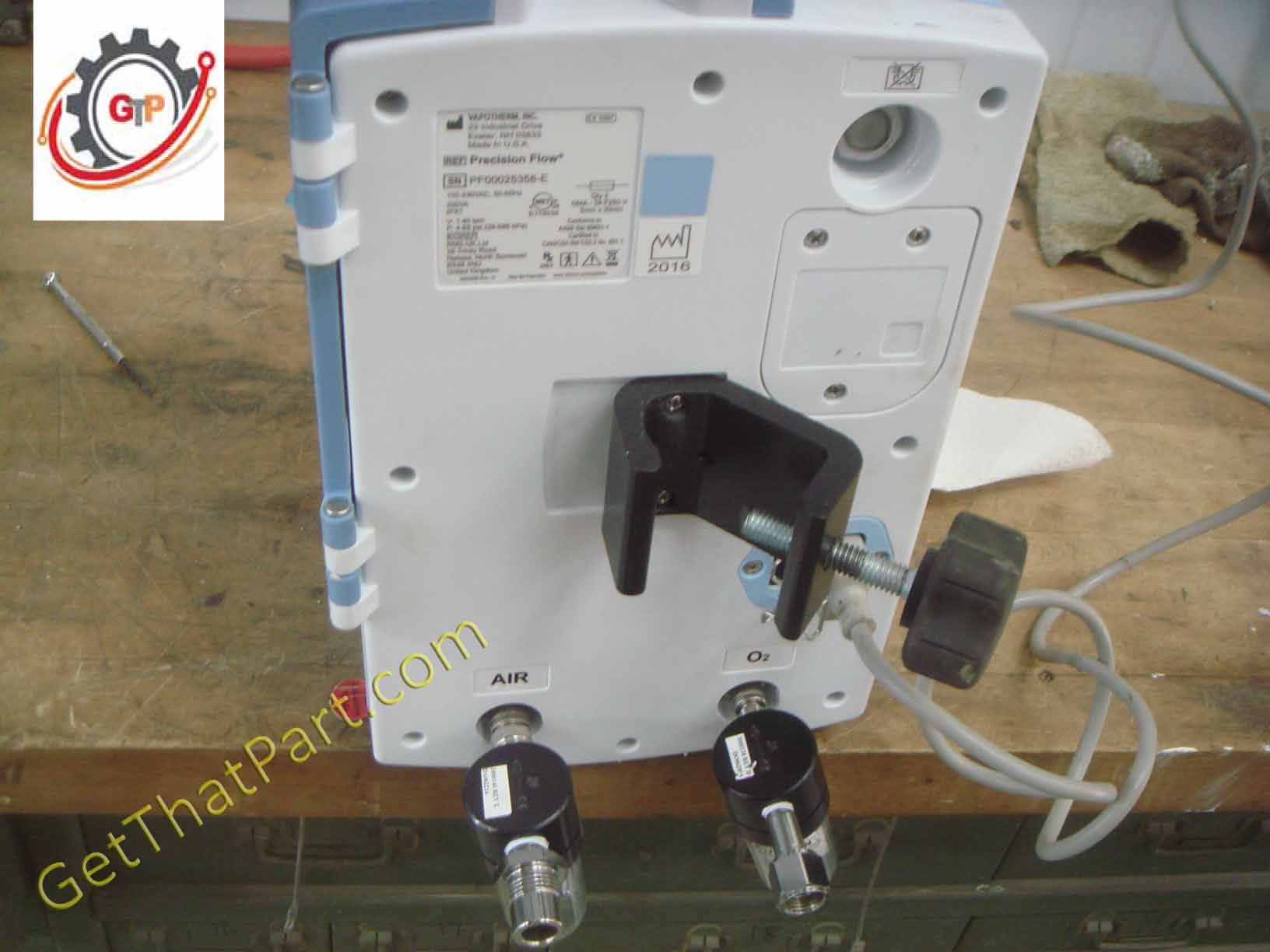 Vapotherm Precision Flow OEM Oxygen O2 Sensor Cover Panel Assy Tested