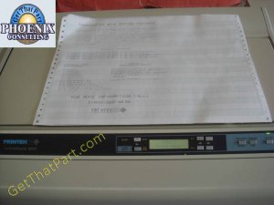 Printek FormsMaster 8003 USA Etherlink Dot Matrix Forms Impact Printer