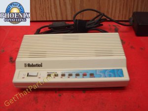 US Robotics 56K Sportster V.90 External Fax Modem 5686-03